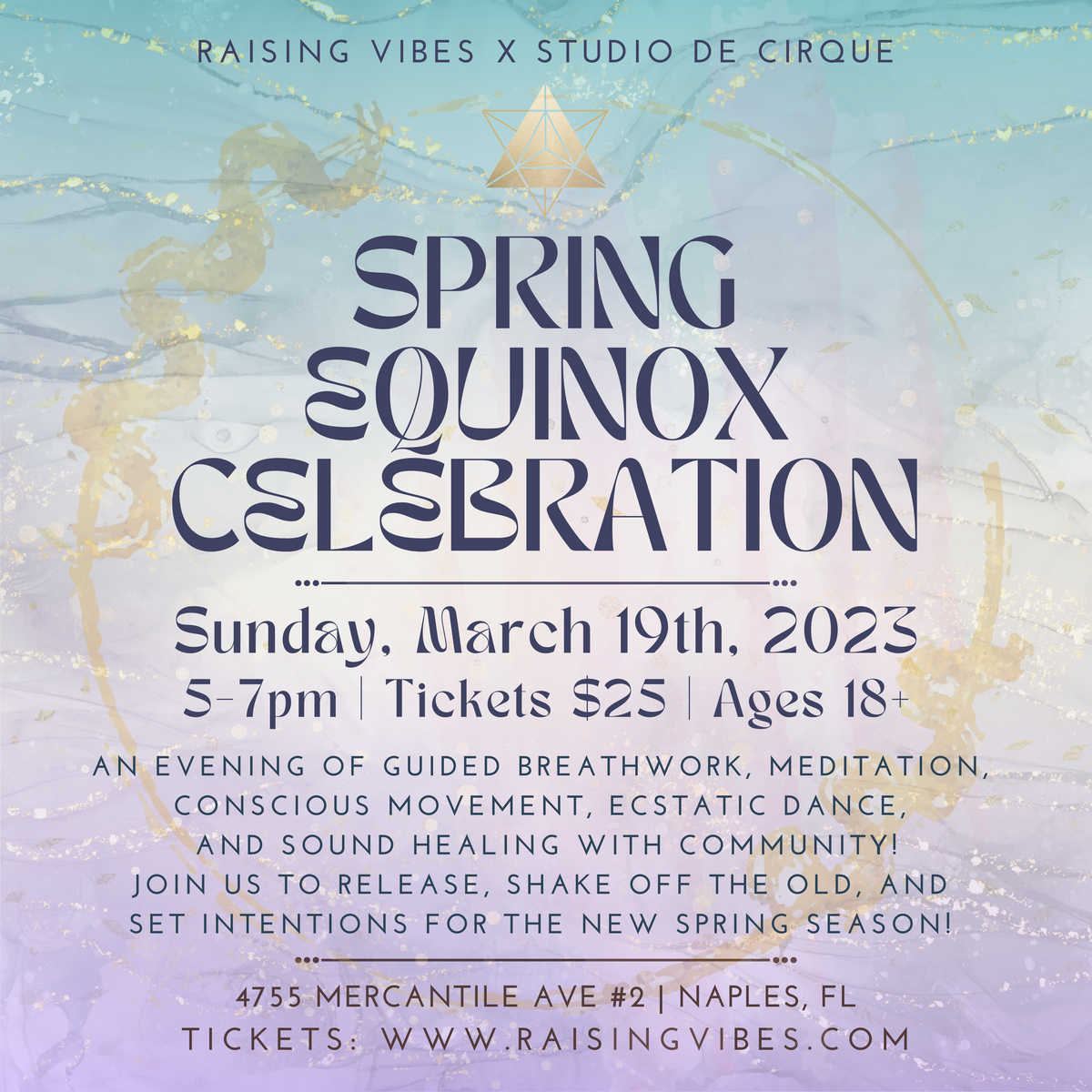 Spring Equinox Celebration 2023 – Raising Vibes